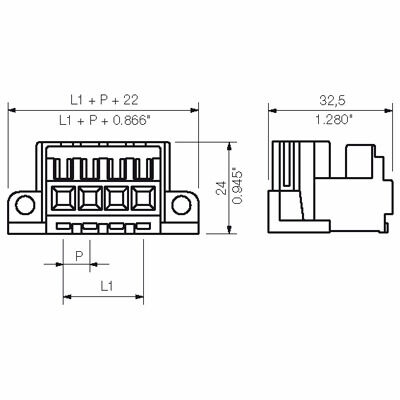 PCB connector (wire connection) | STW S 6 SS GR | 1612880000
